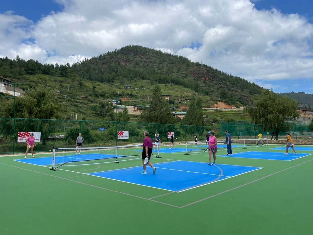 Historic Launch of Pickleball in Bhutan at Woochu Sports Arena – Paro ...